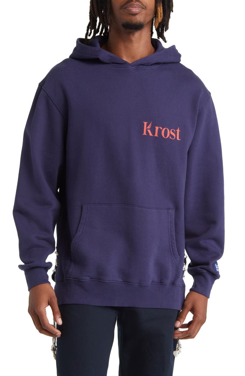 KROST x Nautica Logo Graphic Cotton Hoodie | Nordstromrack
