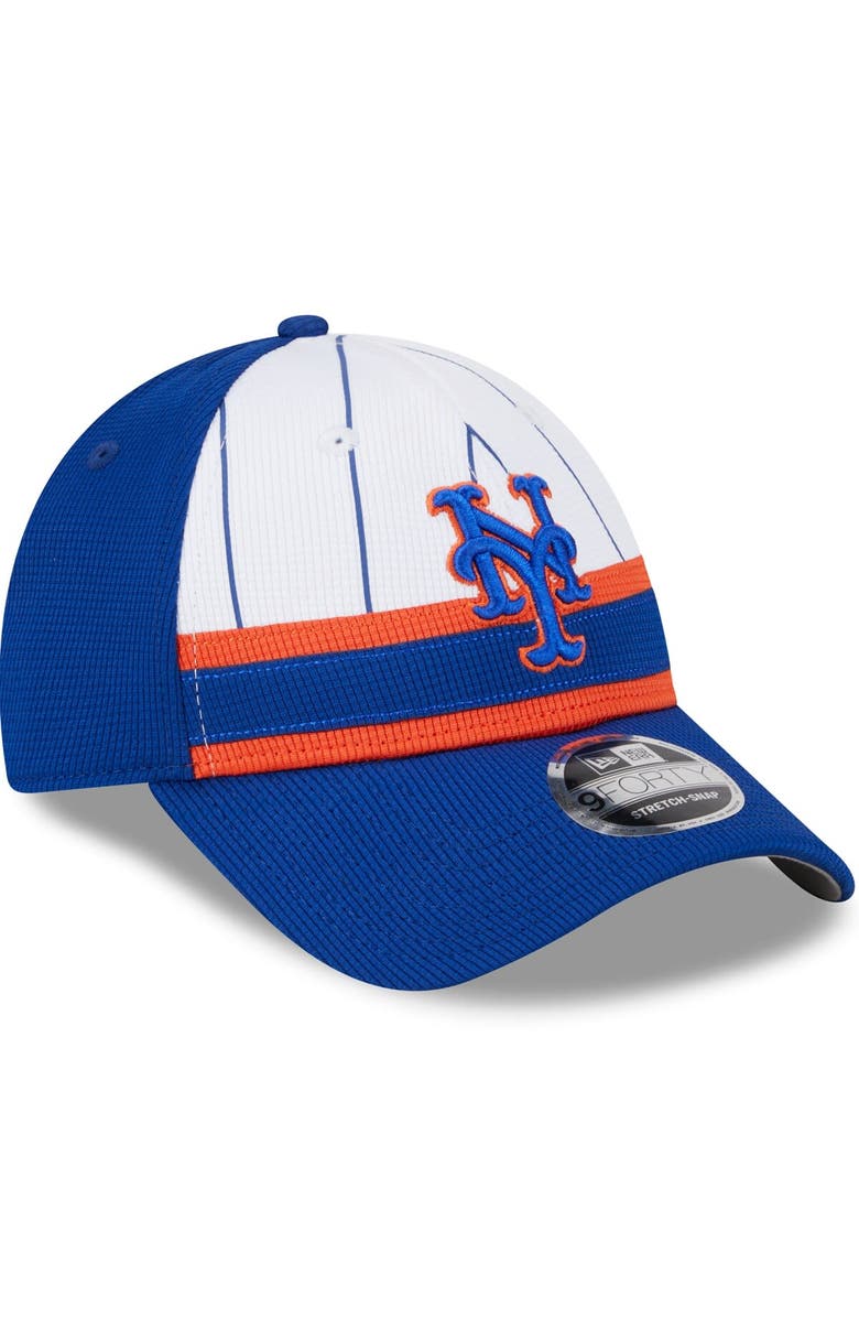 New Era Men's New Era White New York Mets 2024 Batting Practice 9FORTY ...