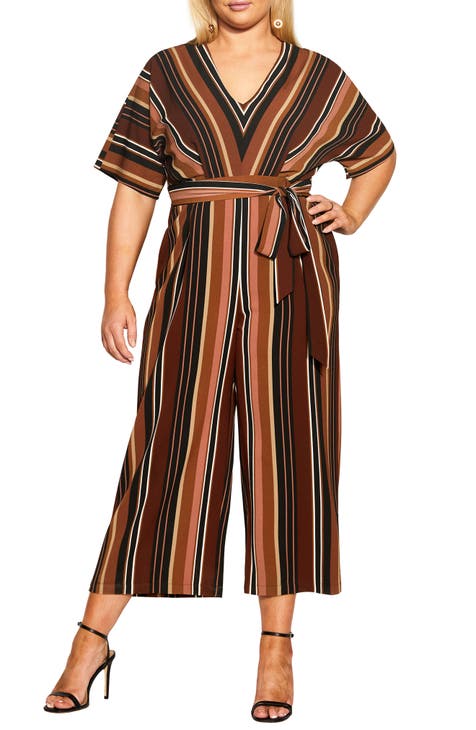 Brown Plus-Size Jumpsuits & Rompers | Nordstrom
