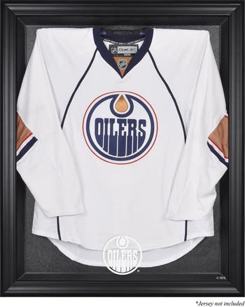 FANATICS AUTHENTIC Edmonton Oilers Black Framed Jersey Display Case ...