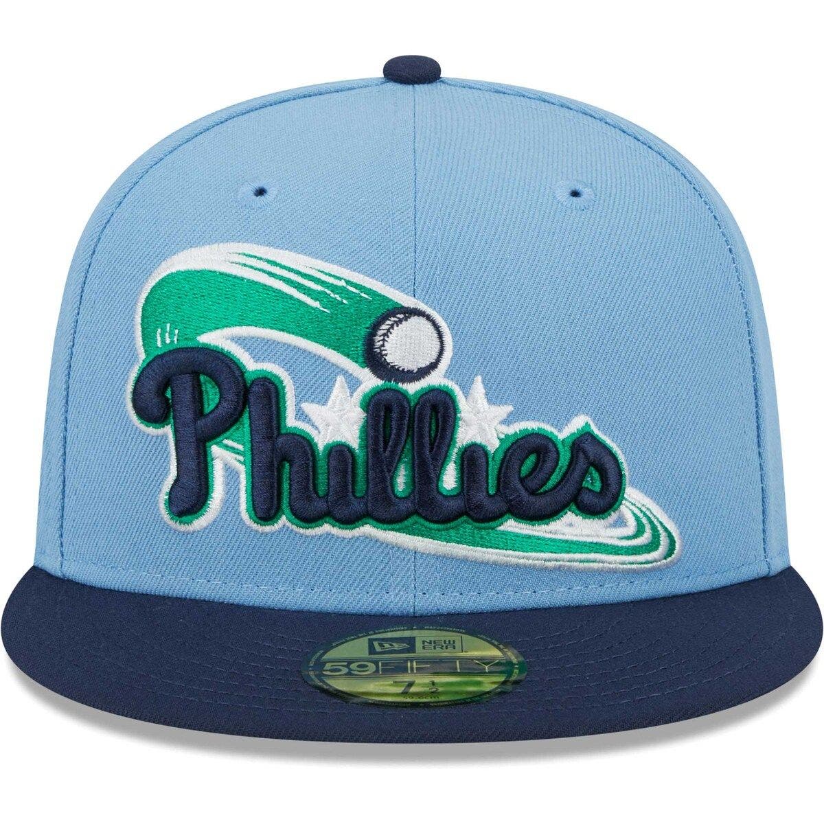 New Era Men's New Era Light Blue/Navy Philadelphia Phillies Green ...