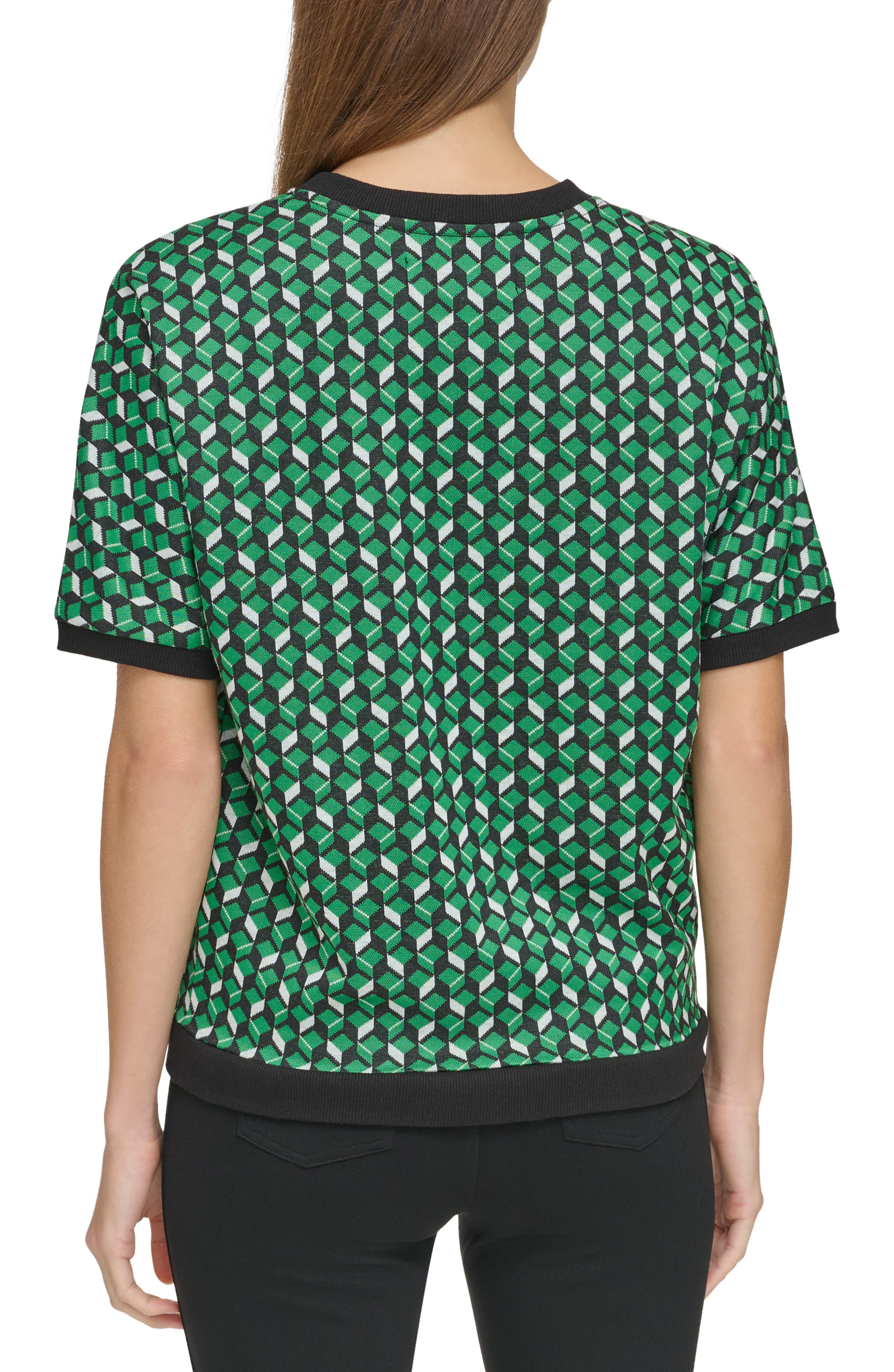 Andrew Marc Sport Geo Jacquard Sweater | Nordstromrack