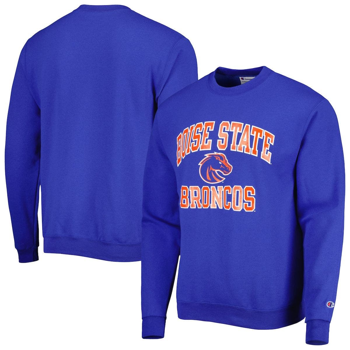 Champion Men's Champion Royal Boise State Broncos High Motor Pullover ...