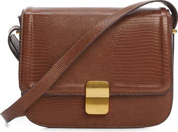 MANGO Lizard Embossed Crossbody Bag | Nordstrom