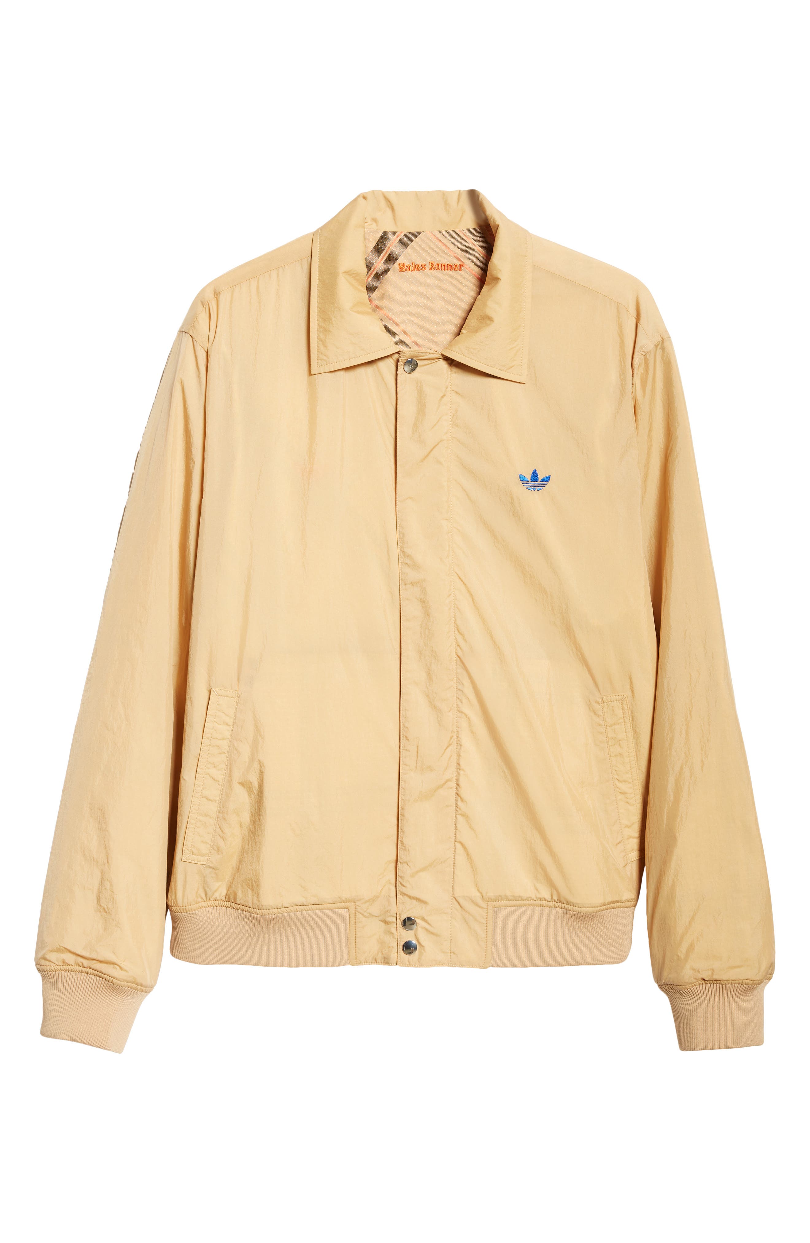 Y-3 x Wales Bonner Reversible Nylon Jacket in Beige | Smart Closet