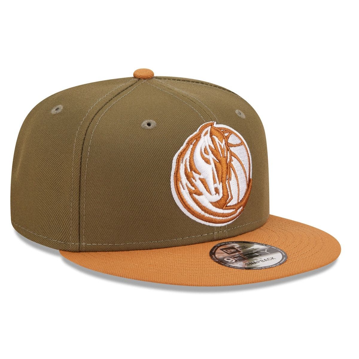 New Era Men's New Era Olive/Brown Dallas Mavericks Two-Tone Color Pack ...