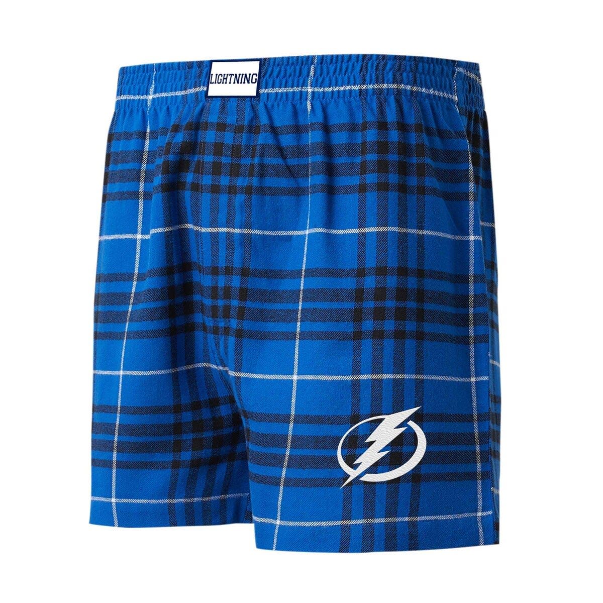 CONCEPTS SPORT Men's Concepts Sport Blue/Black Tampa Bay Lightning ...
