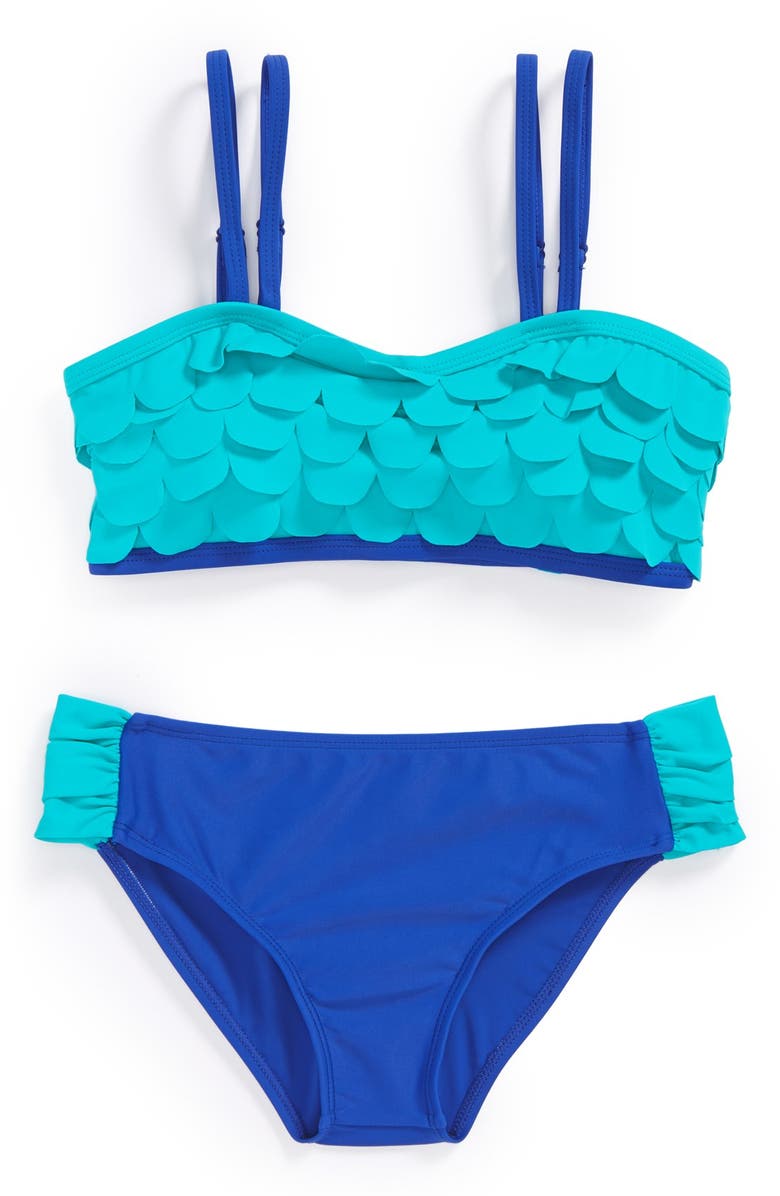 Limeapple Curacao Two Piece Swimsuit Big Girls Nordstrom