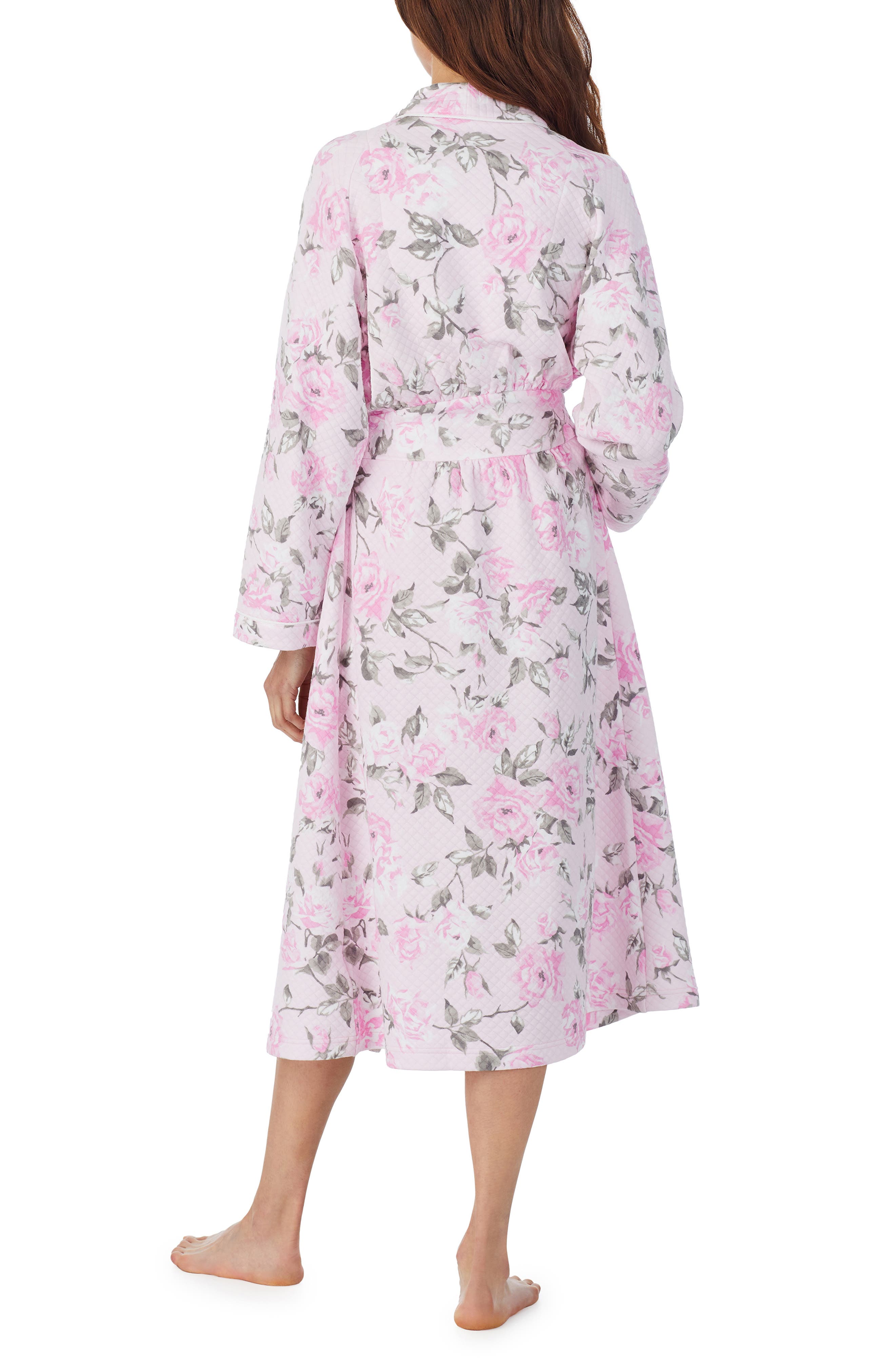 Eileen West Floral Quilted Robe | Nordstrom