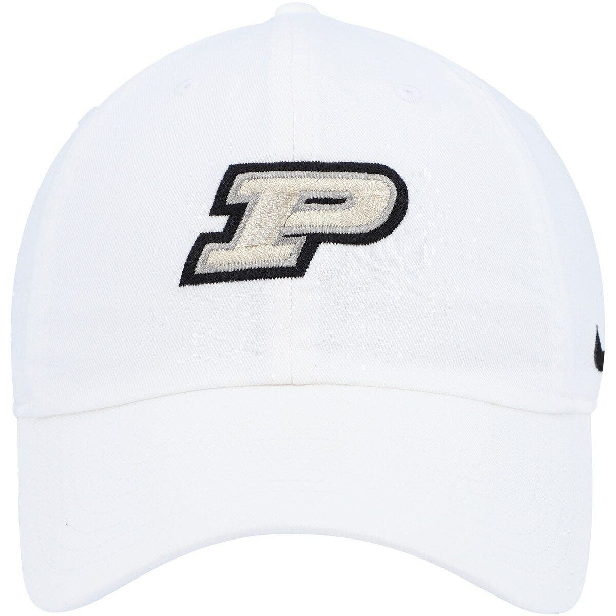 Nike Men's Nike White Purdue Boilermakers Heritage86 Logo Performance ...
