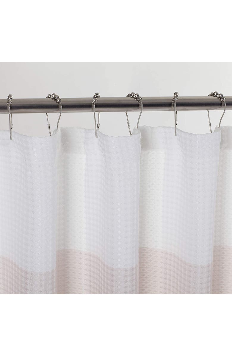 DAINTY HOME Shades Ombré Waffle Texture Shower Curtain | Nordstromrack