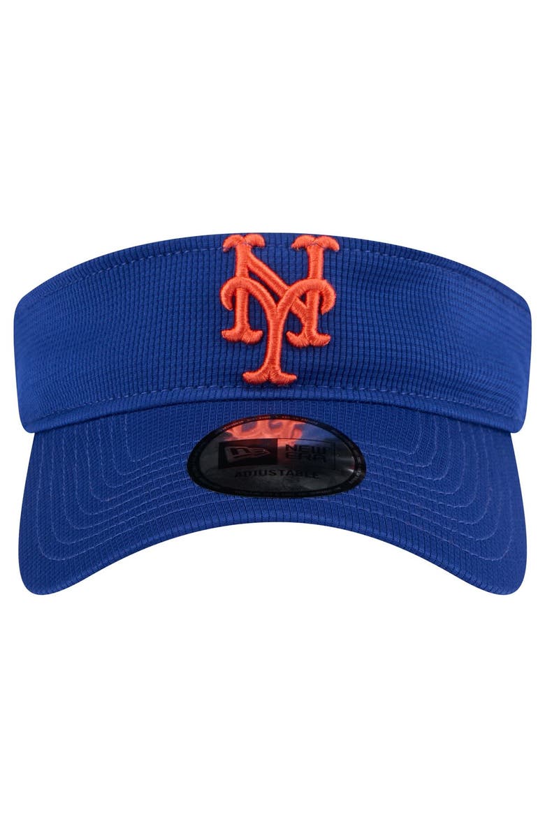 New Era Men's New Era Royal New York Mets Gameday Team Adjustable Visor ...