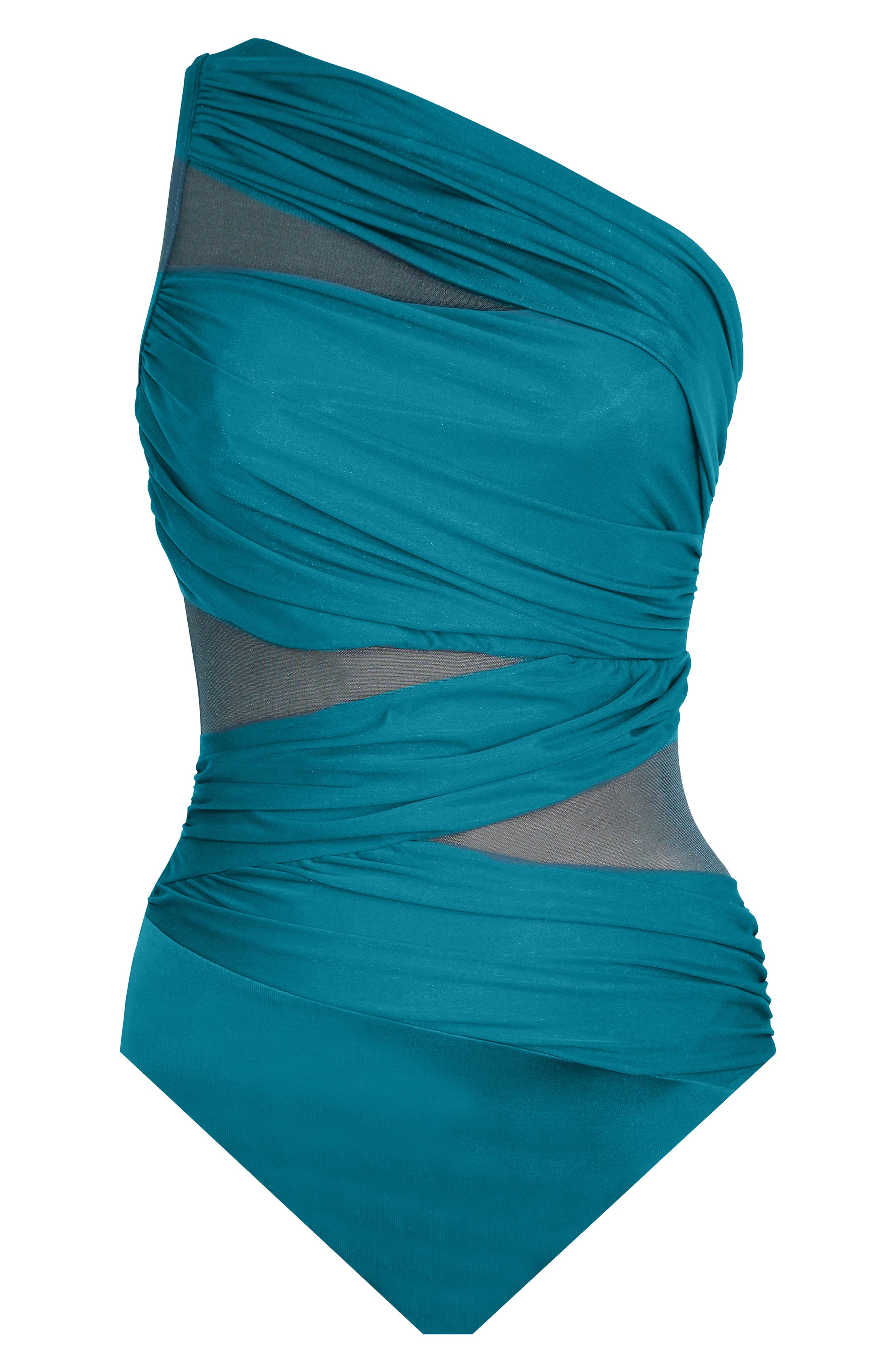 Miraclesuit® Jena One-Shoulder One-Piece Swimsuit | Nordstrom