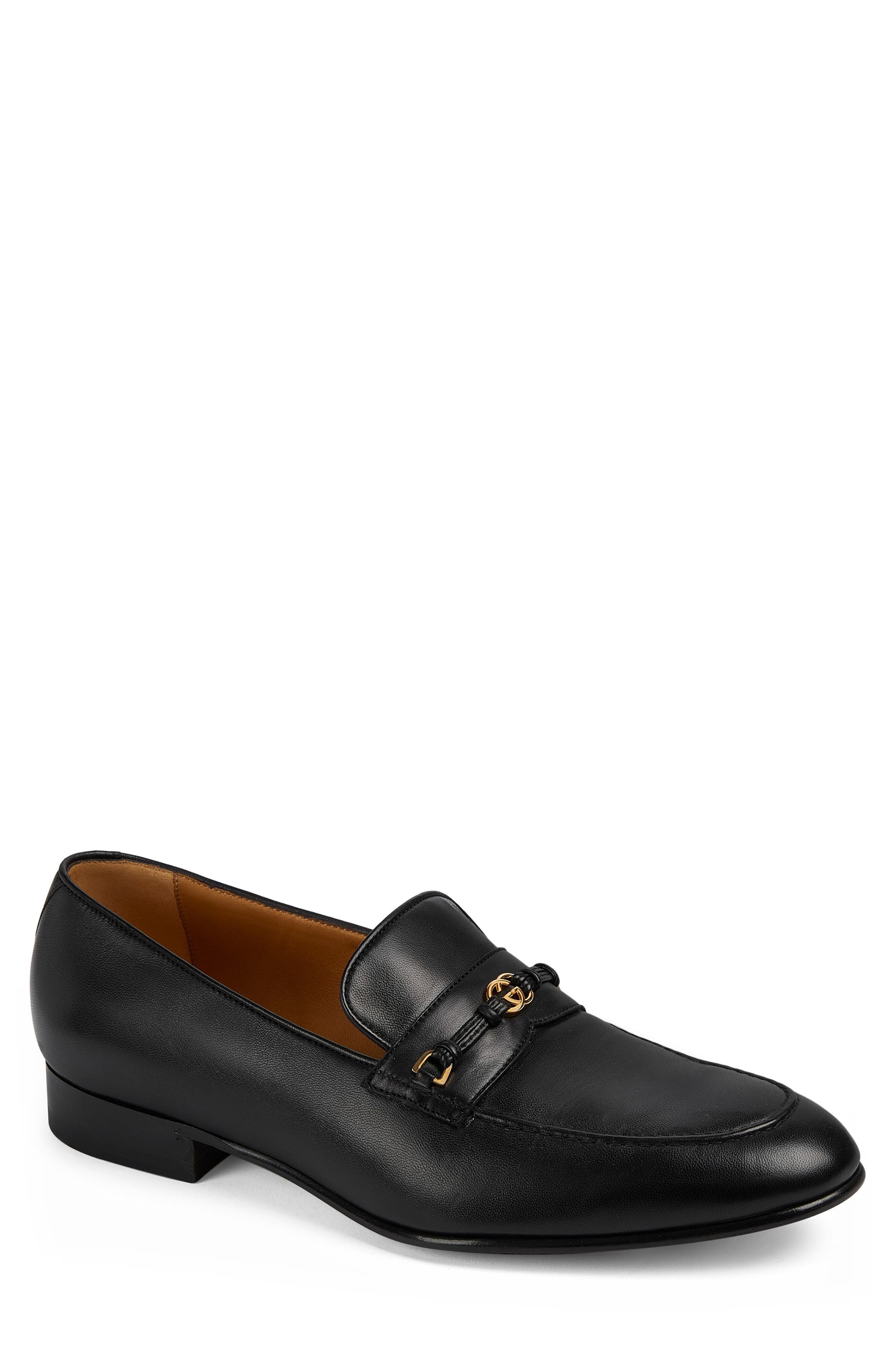 Gucci Ed Apron Toe Interlocking G Loafer (Men) | Nordstrom