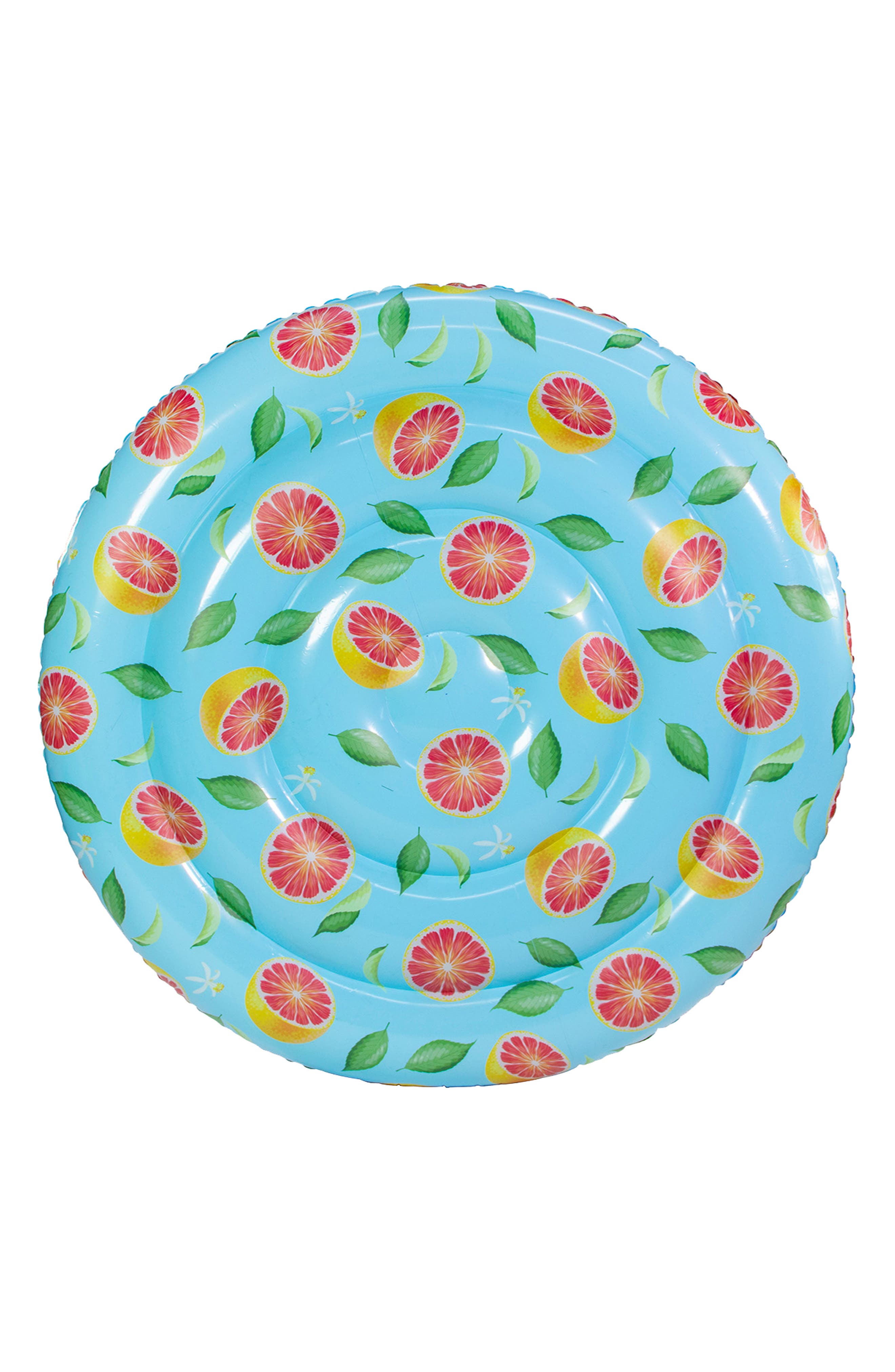 POOLCANDY Grapefruit Print Island Pool Float | Nordstromrack