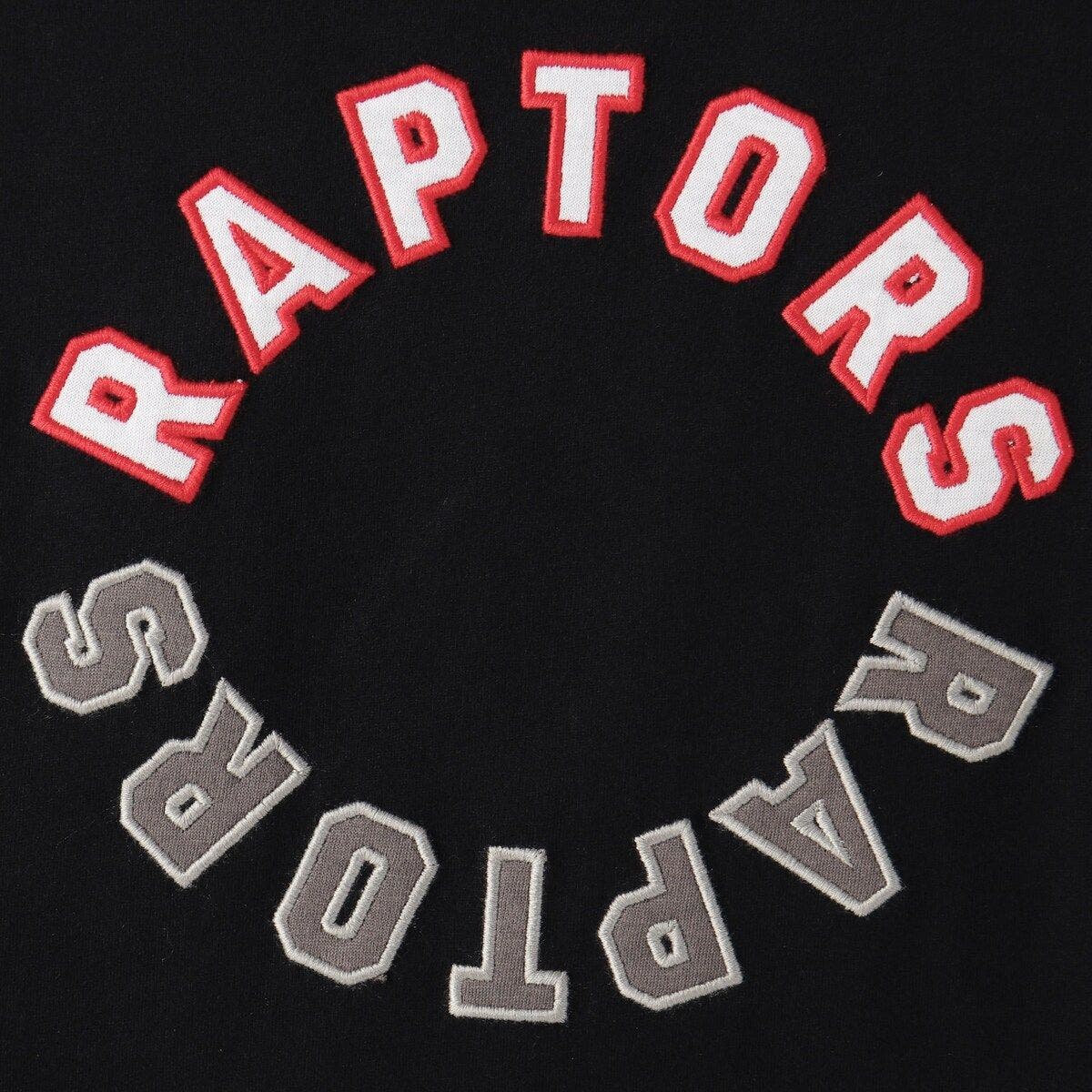 New Era Men's New Era Black Toronto Raptors Brushed Jersey Wordmark ...
