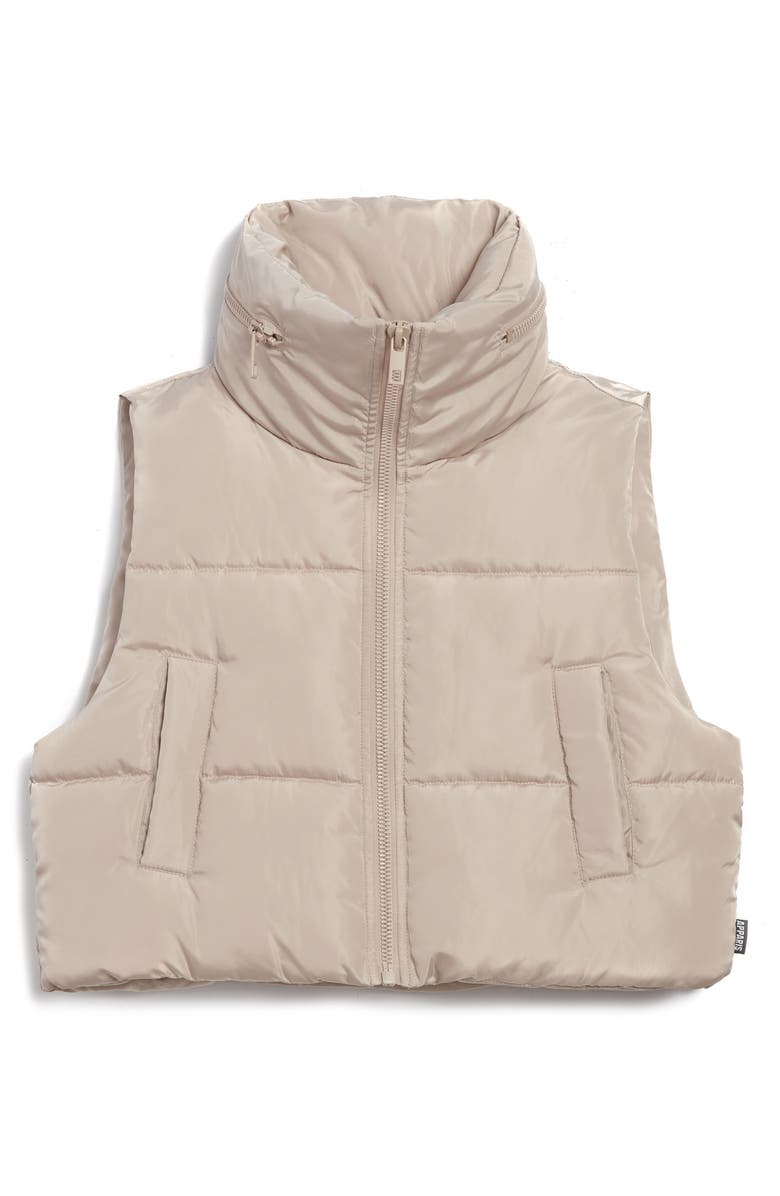 Apparis Shaun Hooded Crop Puffer Vest | Nordstrom