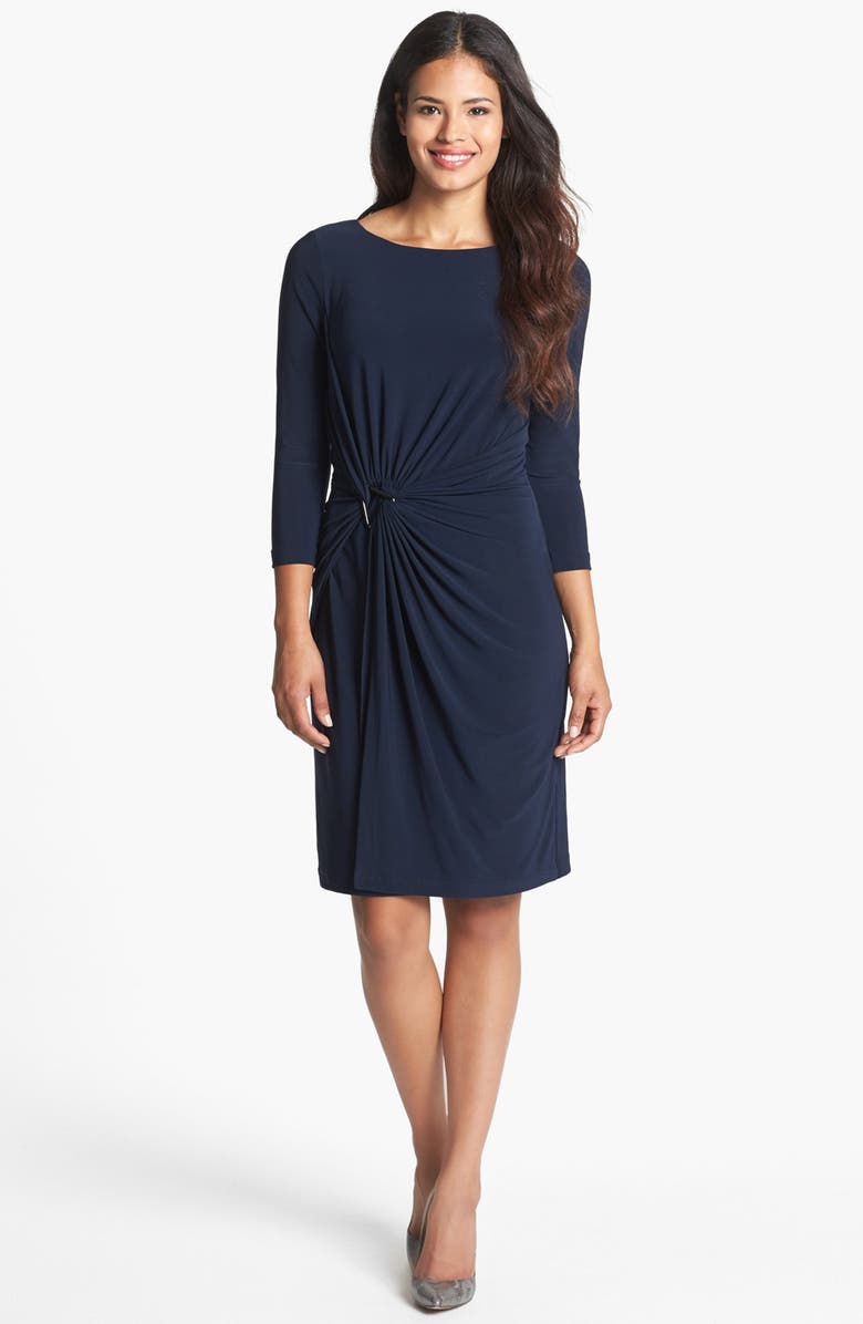 Adrianna Papell Faux Wrap Jersey Dress Nordstrom