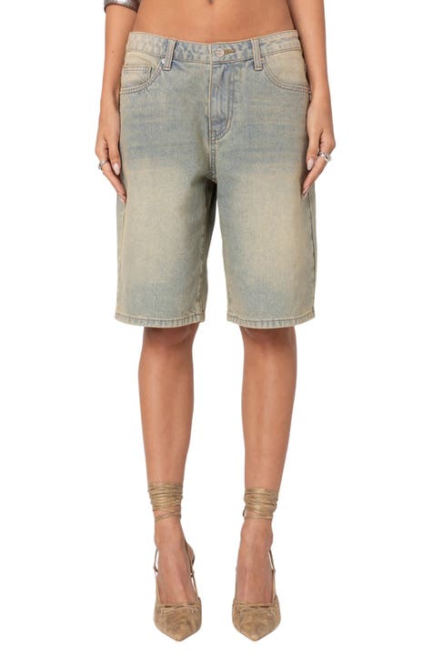 Women's Low Rise Denim Shorts | Nordstrom