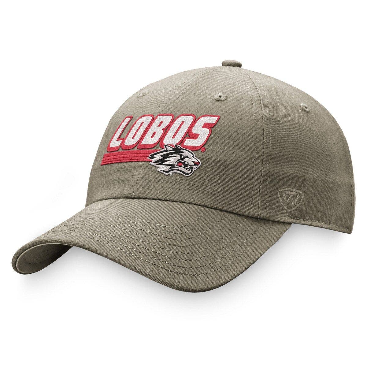 TOP OF THE WORLD Men's Top of the World Khaki New Mexico Lobos Slice ...