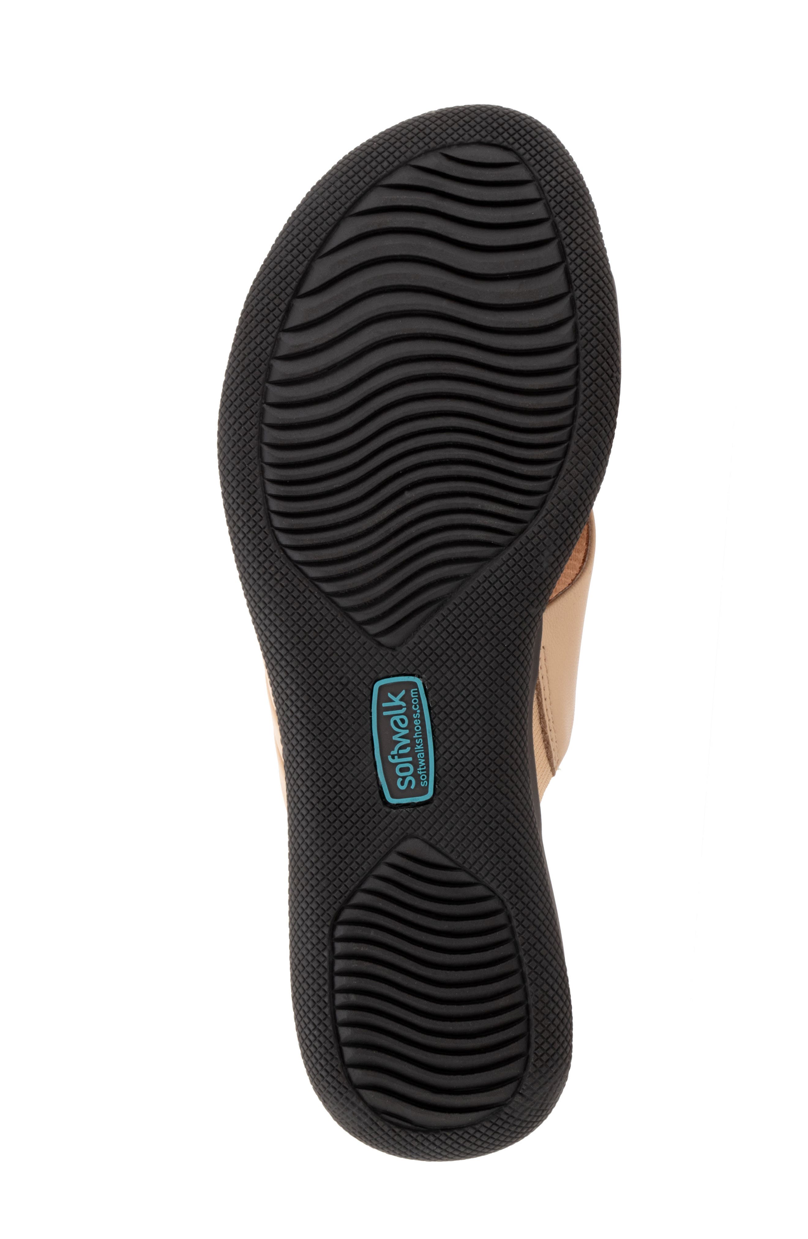 SoftWalk® Tillman 5.0 Leather Cross Strap Slide Sandal (Women) | Nordstrom