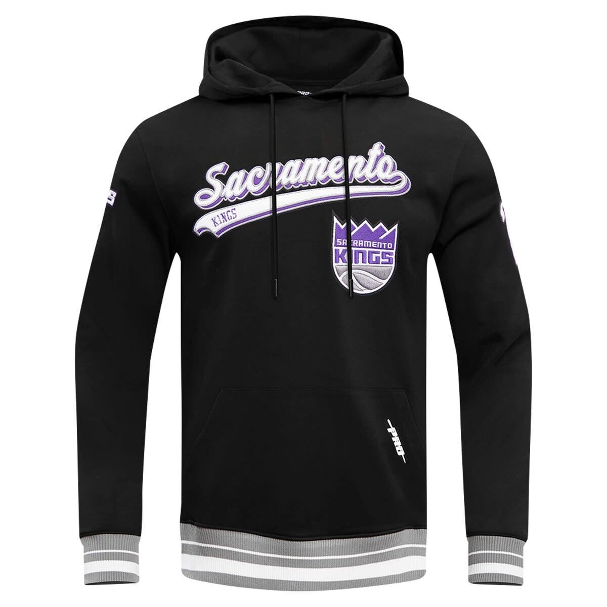 PRO STANDARD Men's Pro Standard Black Sacramento Kings Script Tail ...