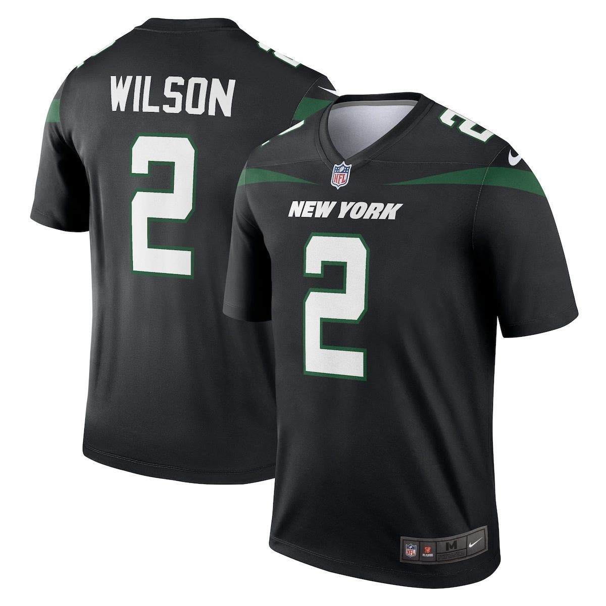 Nike Men's Nike Zach Wilson Black New York Jets Legend Jersey | Nordstrom