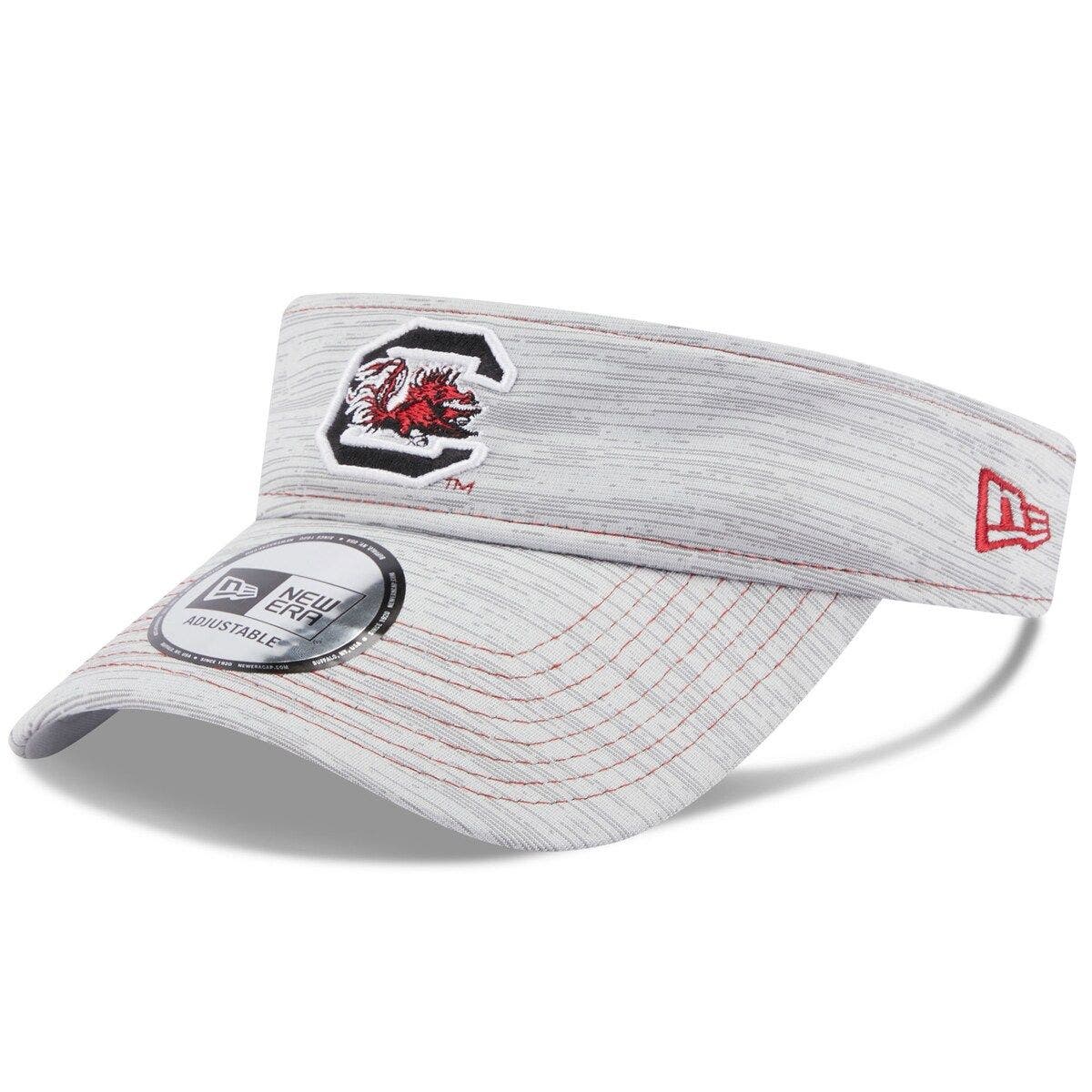 New Era Men's New Era Gray South Carolina Gamecocks Logo Adjustable ...