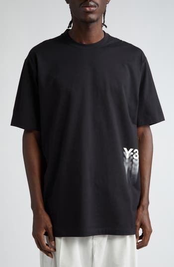 Y-3 GFX Cotton Logo T-Shirt | Nordstrom