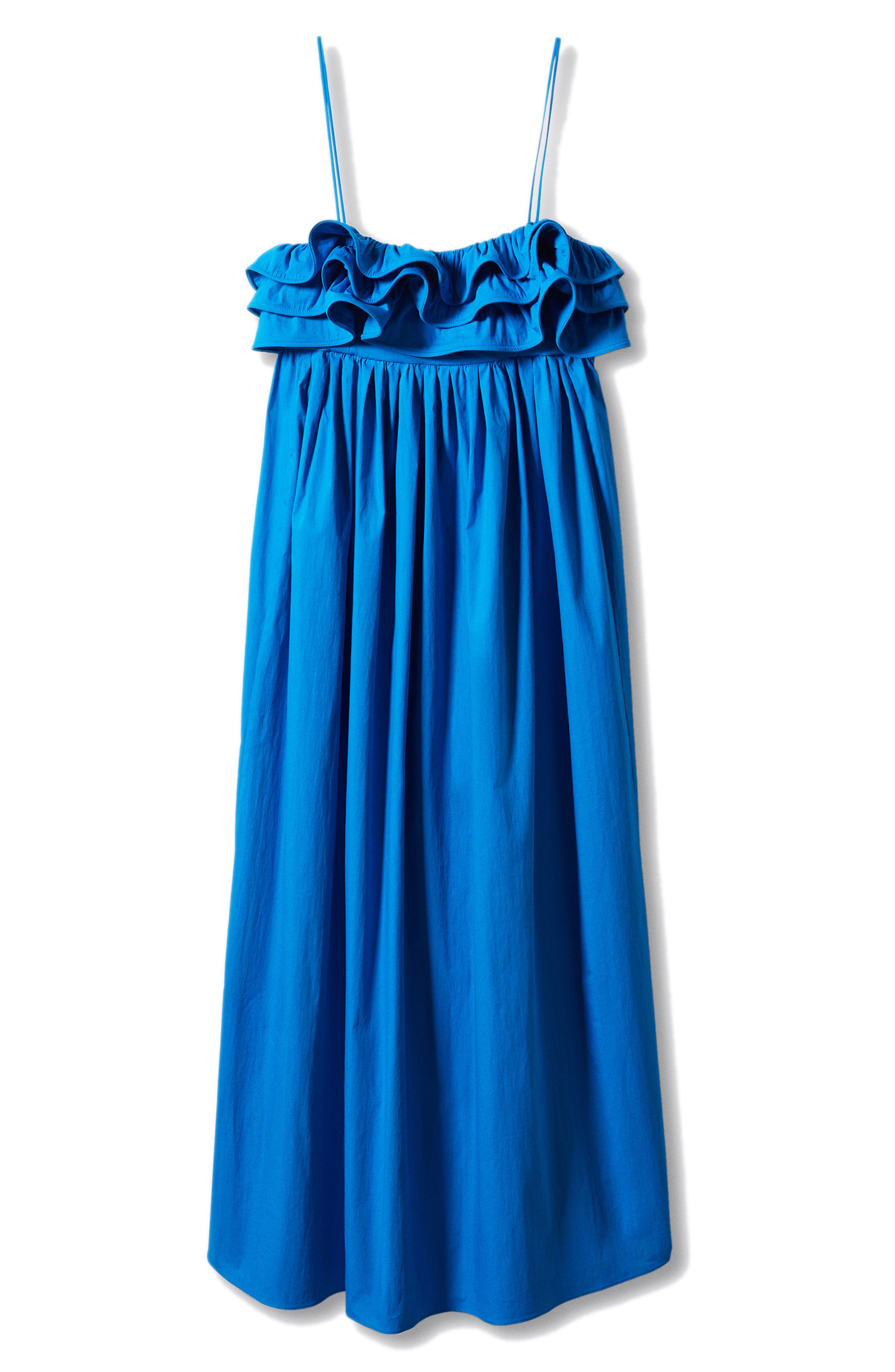MANGO Ruffle Maxi Dress | Nordstrom