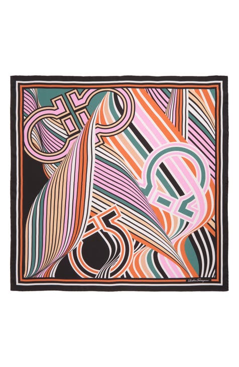 FERRAGAMO Square Scarves for Women | Nordstrom