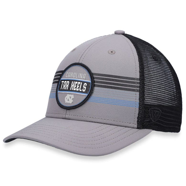 Top Of The World Gray/black North Carolina Tar Heels Double Take ...