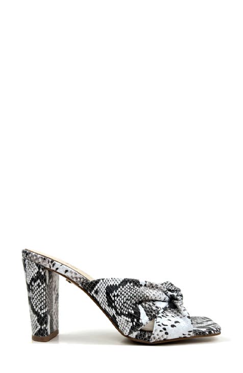 Women's Grey High Heel Mules & Slides | Nordstrom