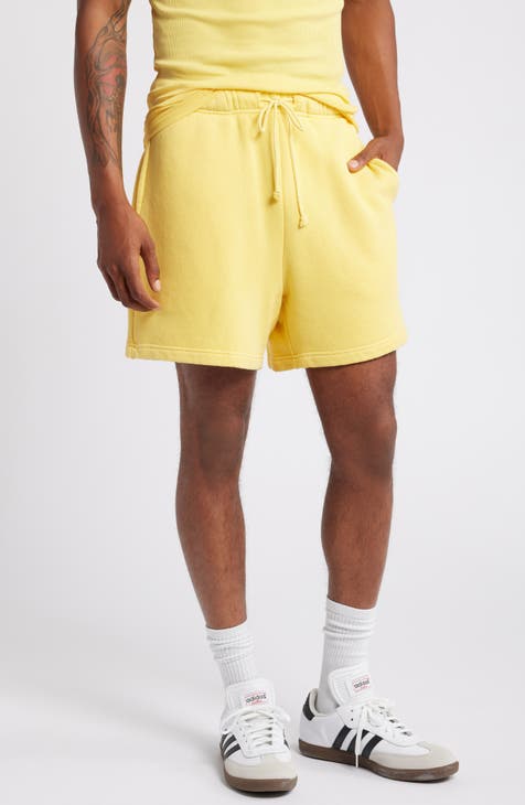 Men's Yellow Sweat Shorts | Nordstrom