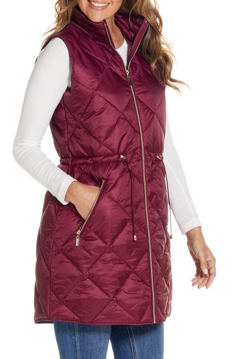 Gallery Diamond Quilted Puffer Vest | Nordstrom