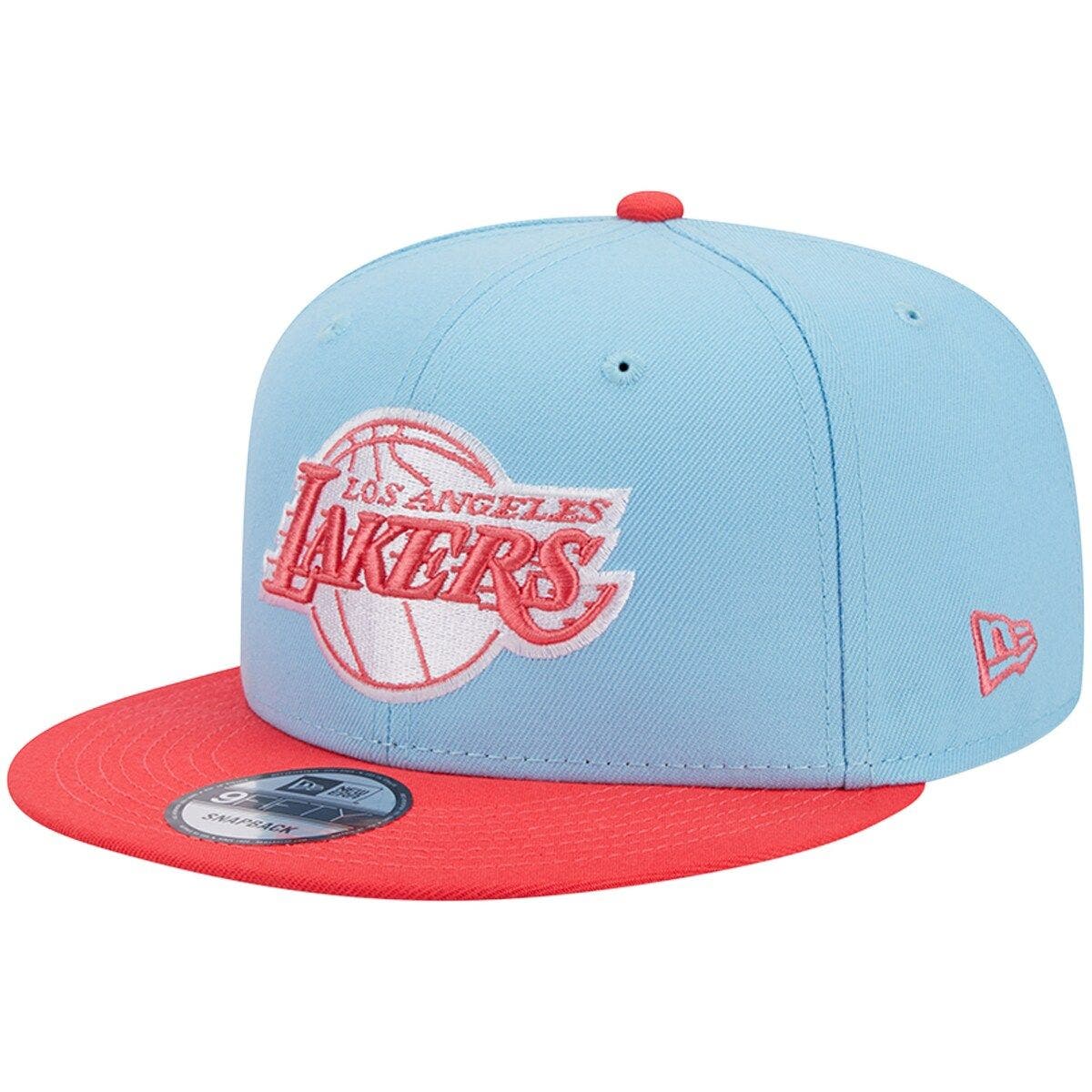 New Era Men's New Era Powder Blue/Red Los Angeles Lakers 2-Tone Color ...