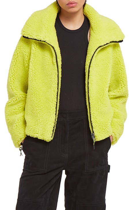 Green Shearling & Faux Shearling | Nordstrom