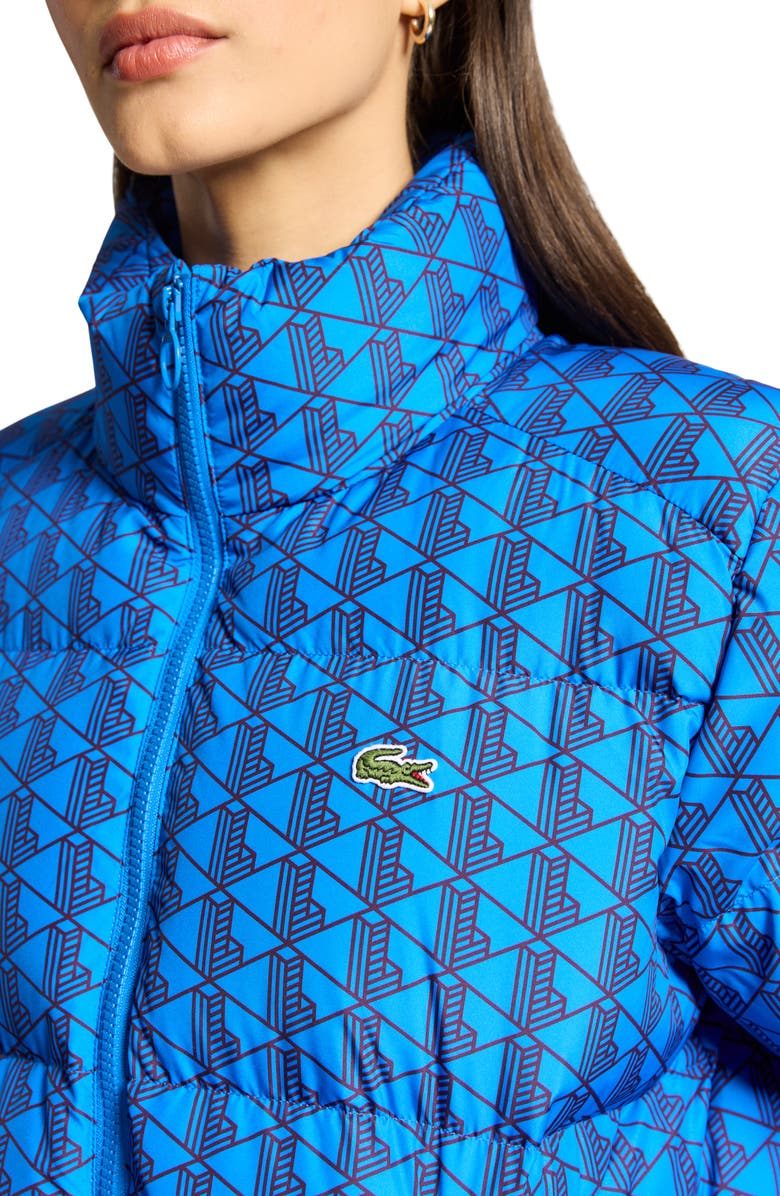 Lacoste Monogram Puffer Jacket | Nordstrom