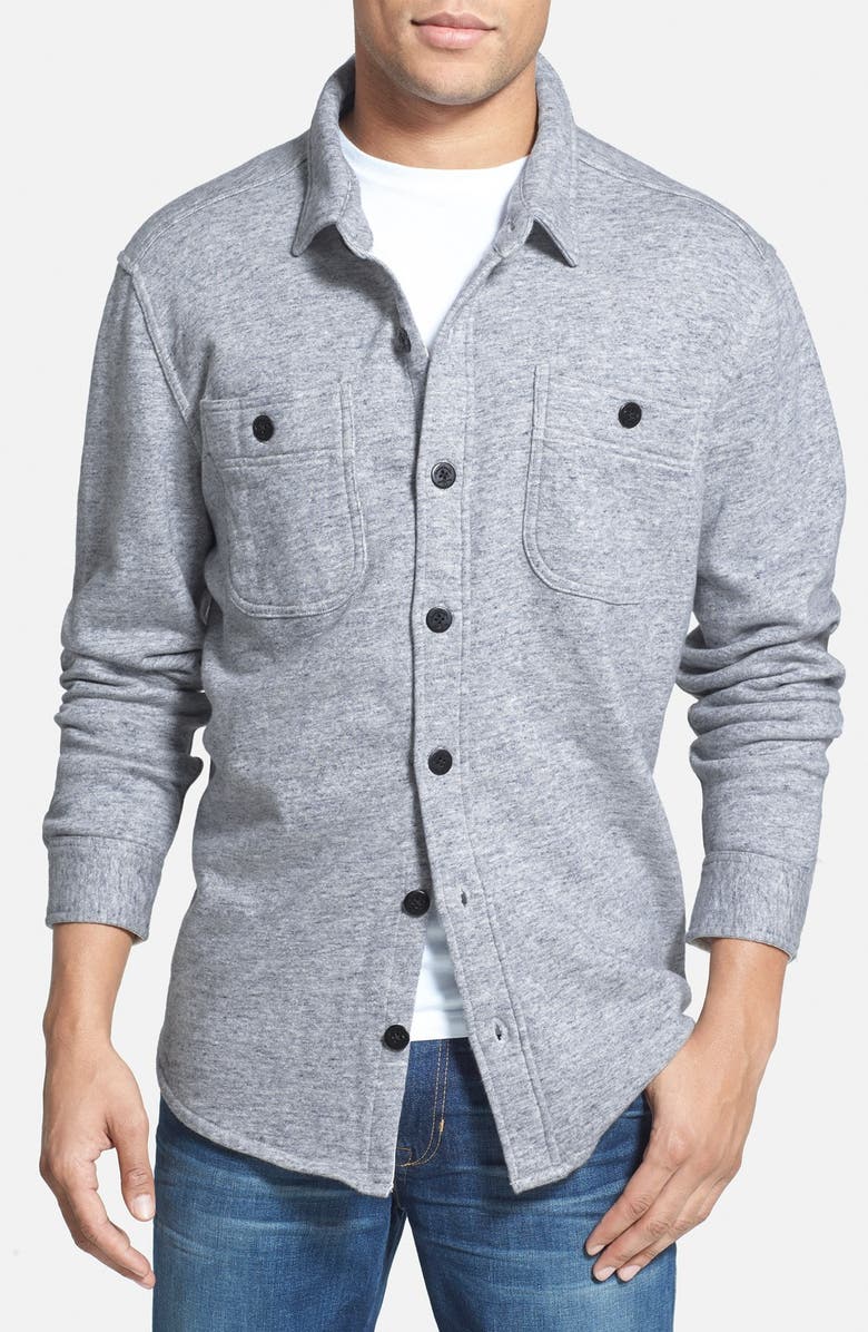 Grayers 'CPO' Trim Fit Slub French Terry Knit Shirt | Nordstrom Grayers 'CPO' Trim Fit Slub French Terry Knit Shirt | Nordstrom
