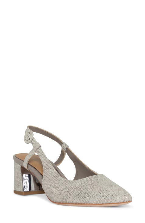 Women's Grey Slingback Heels | Nordstrom