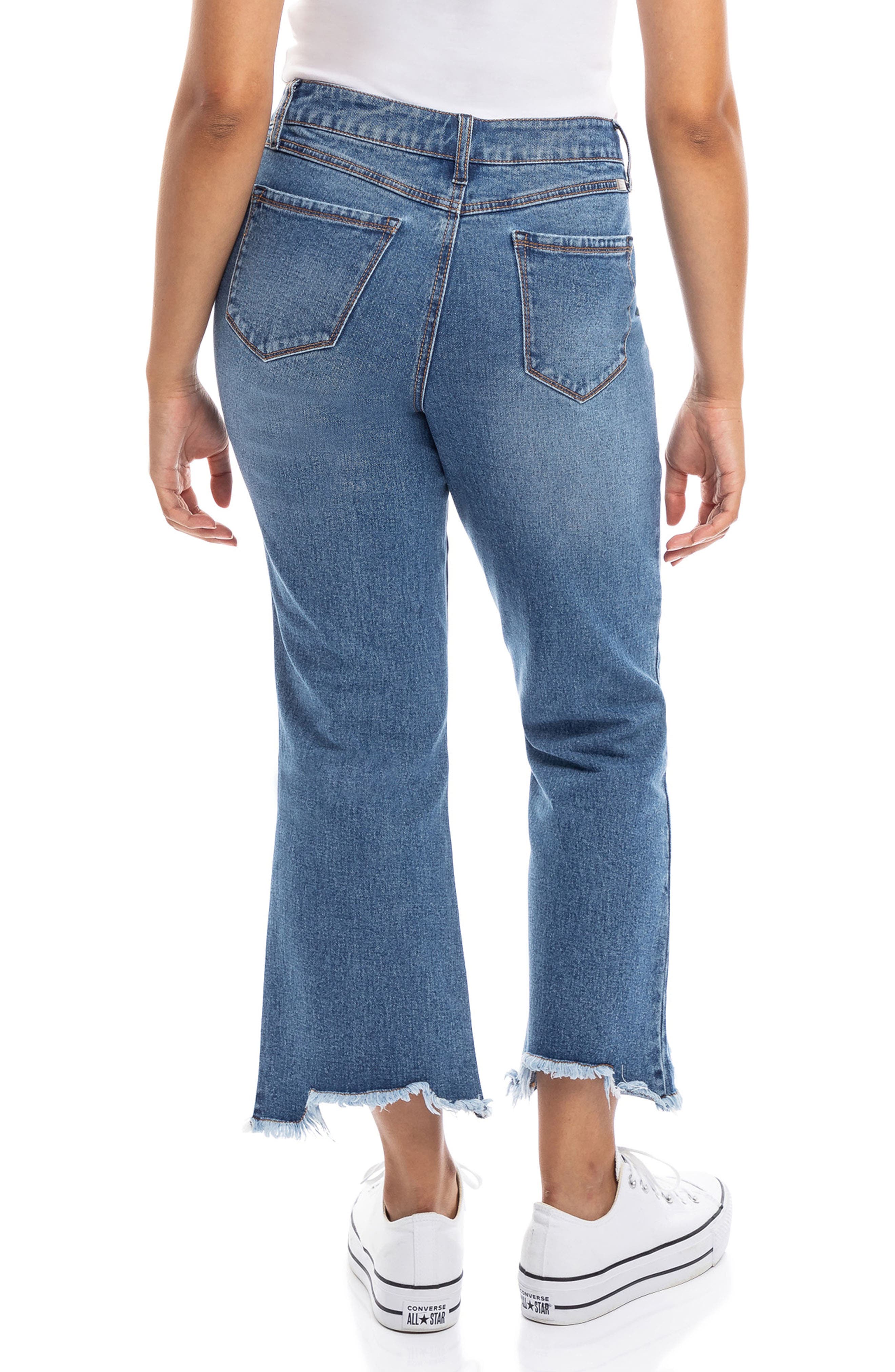1822 Denim Demi High Waist Ankle Bootcut Jeans | Nordstrom