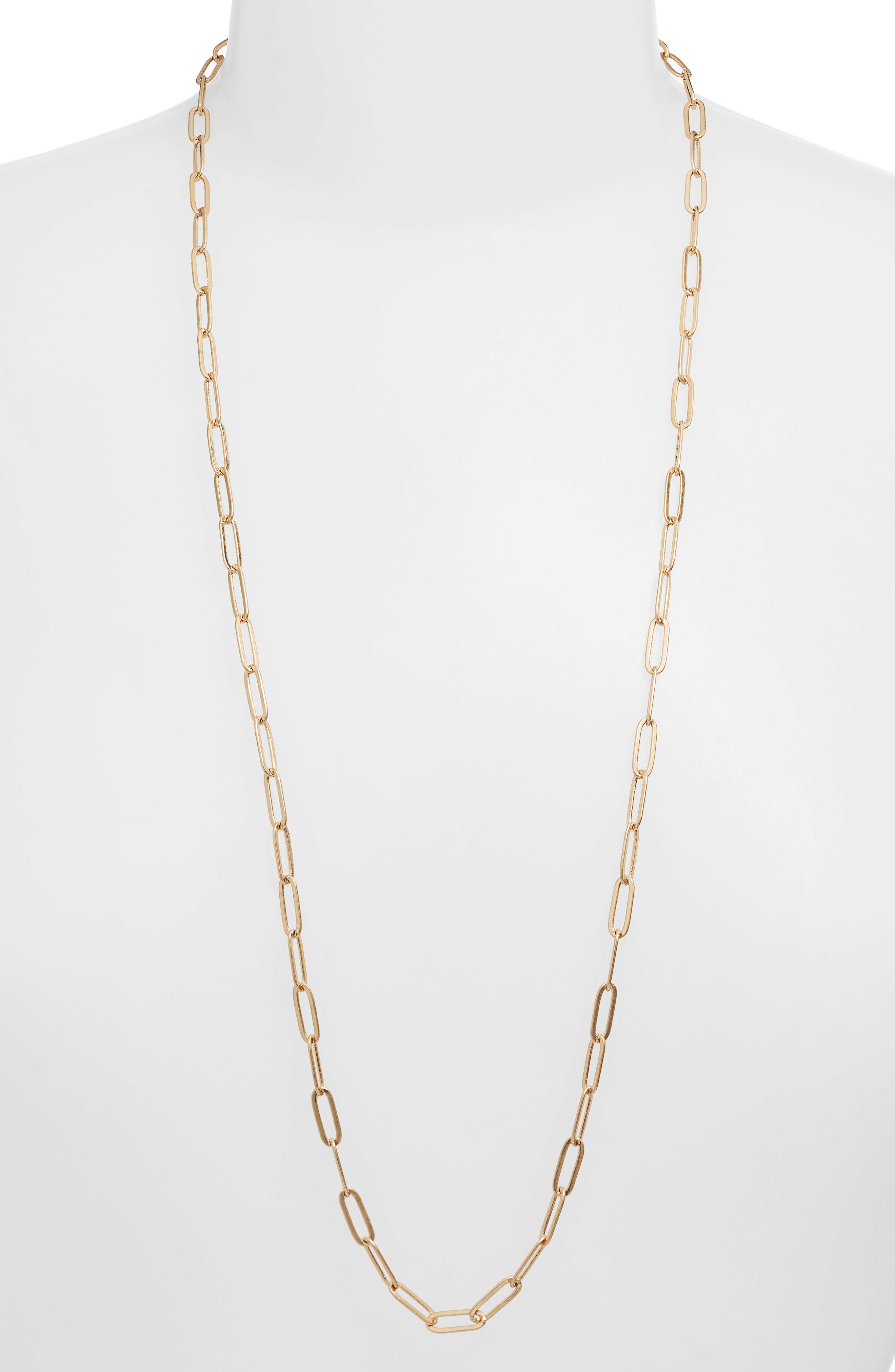 Nordstrom paperclip necklace store