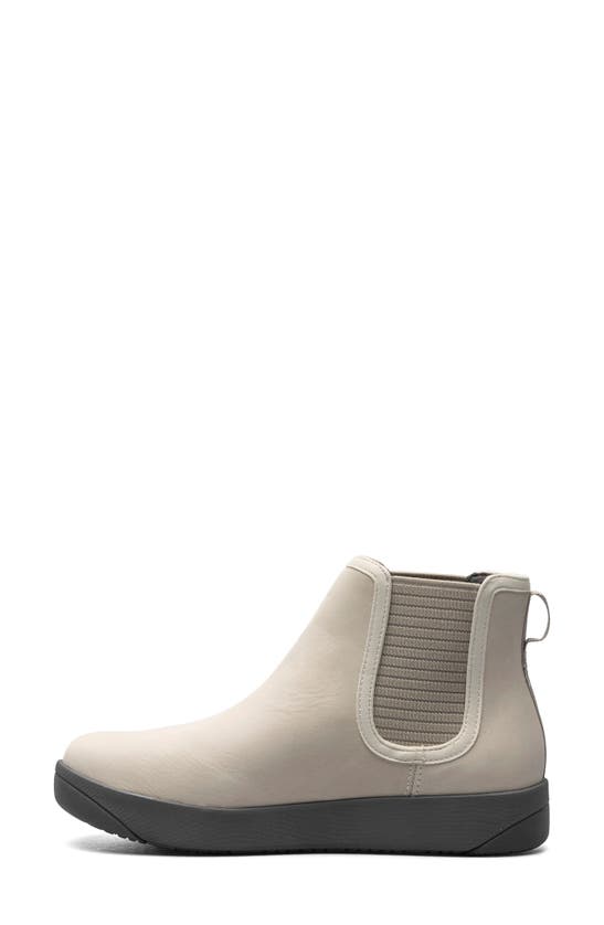 Bogs Kicker Leather Chelsea Boot In Oatmeal | ModeSens