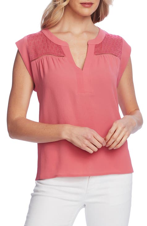 Women's Coral Tops | Nordstrom