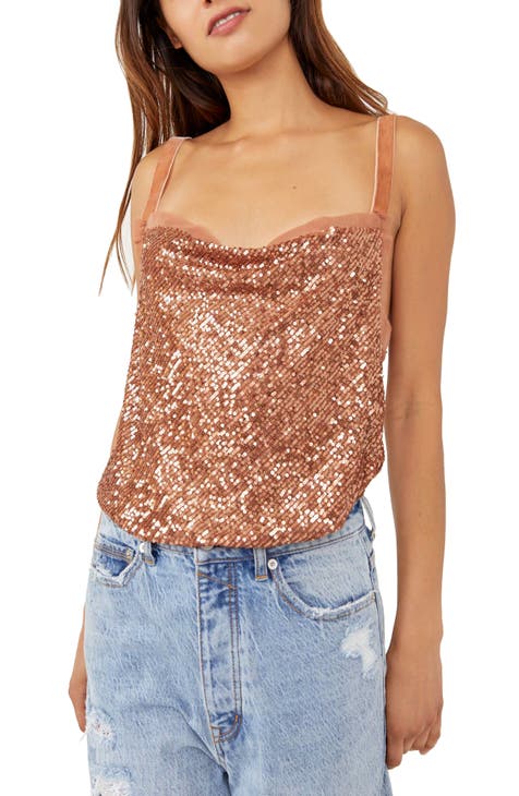 Women's Metallic Tops | Nordstrom