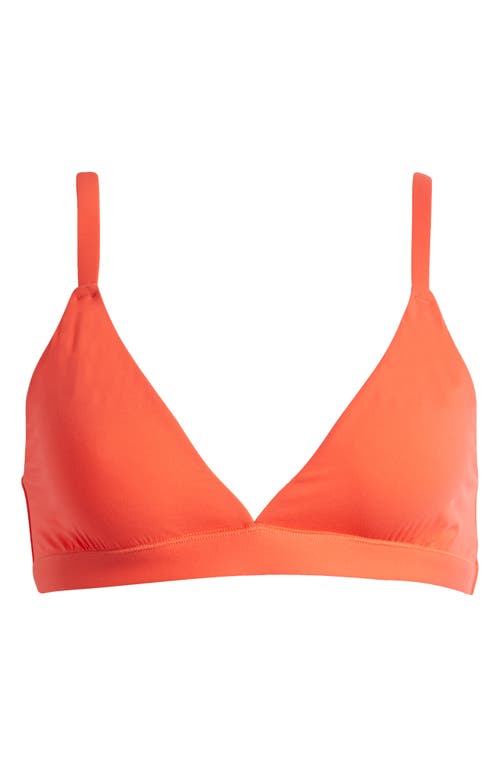 SKIMS Fits Everybody Triangle Bralette in Poppy | Smart Closet