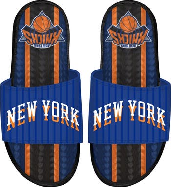 ISLIDE Men's ISlide Black New York Knicks 2023/24 City Edition Gel ...