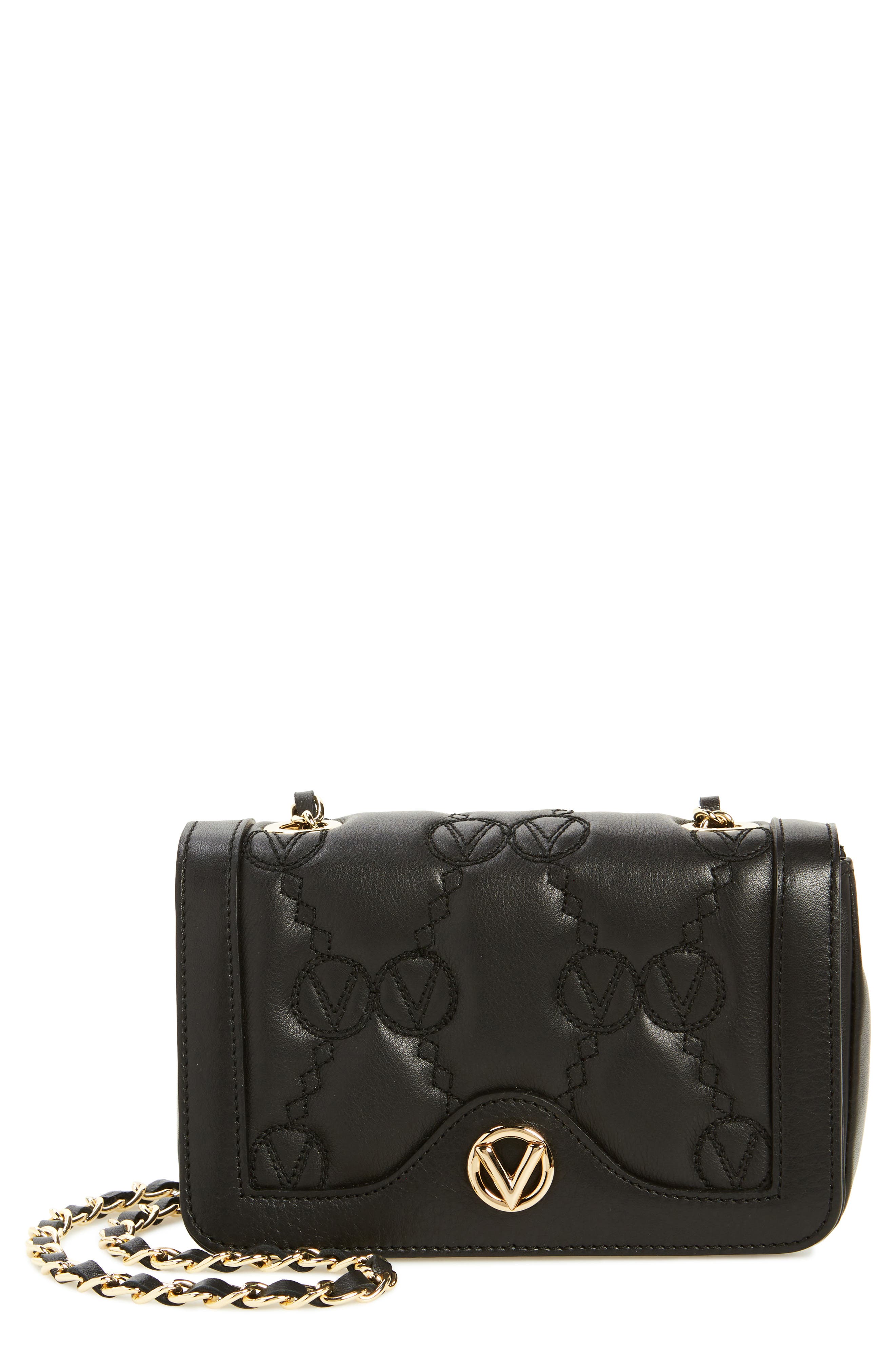 VALENTINO BY MARIO VALENTINO Lady Monogram Matelasse Crossbody Bag ...