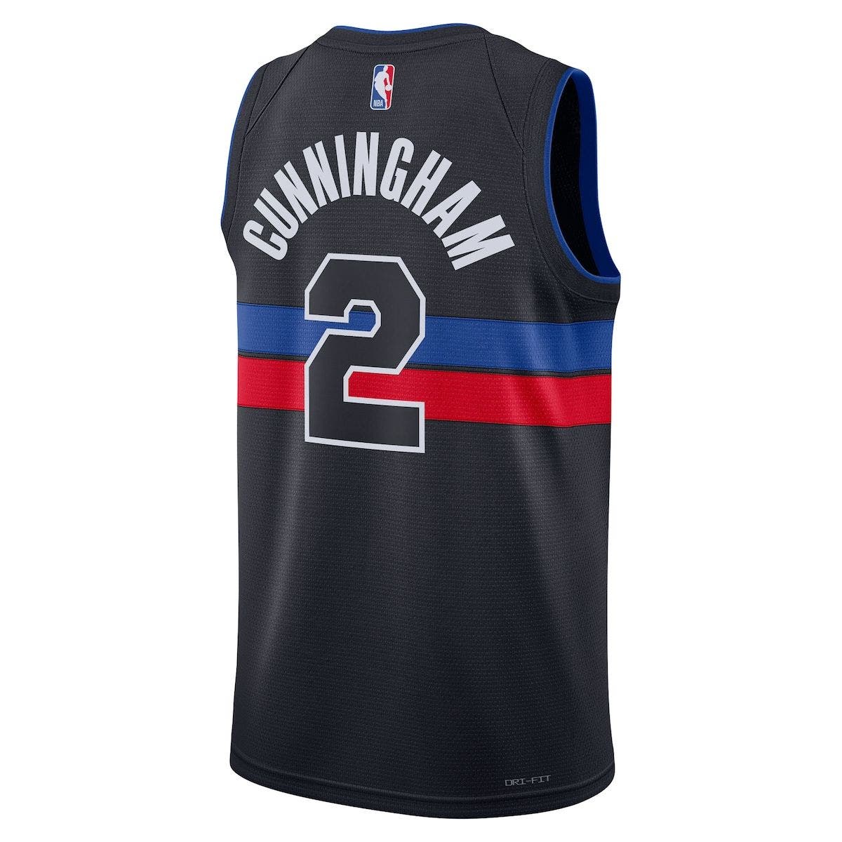 Jordan Brand Unisex Jordan Brand Cade Cunningham Black Detroit Pistons ...