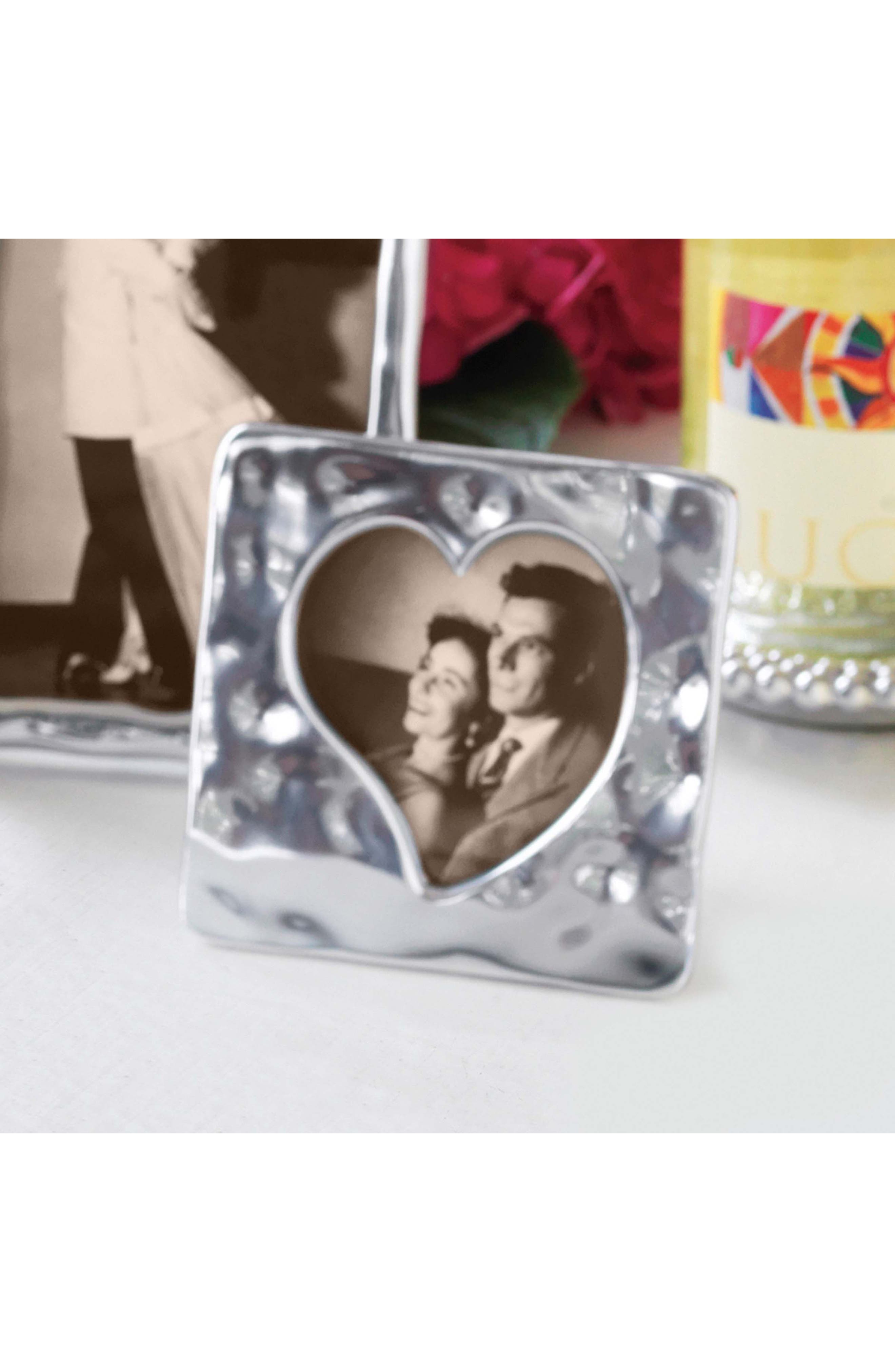 Mariposa Heart Small Square Picture Frame | Nordstrom